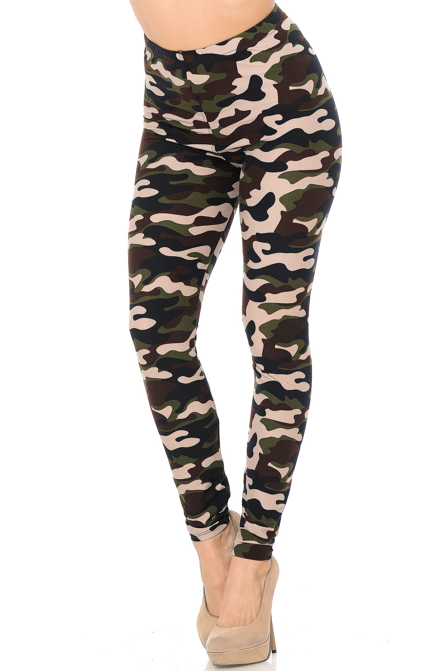 Buttery Smooth Flirty Camouflage Leggings | Only Leggings